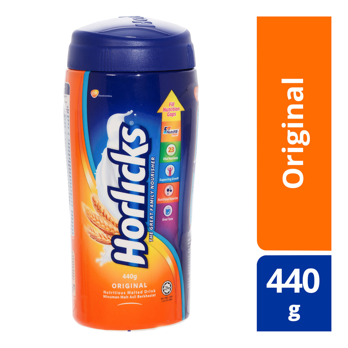 HORLICKS ORIGINAL BOTTLE 440 GM MAY HORLICKS ORIGINAL BOTTLE 440 GM MAY