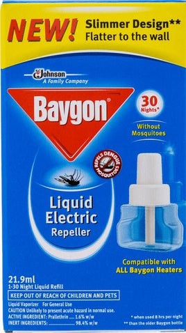 BAYGON ELECTRIC REPELLER 21.9 ML