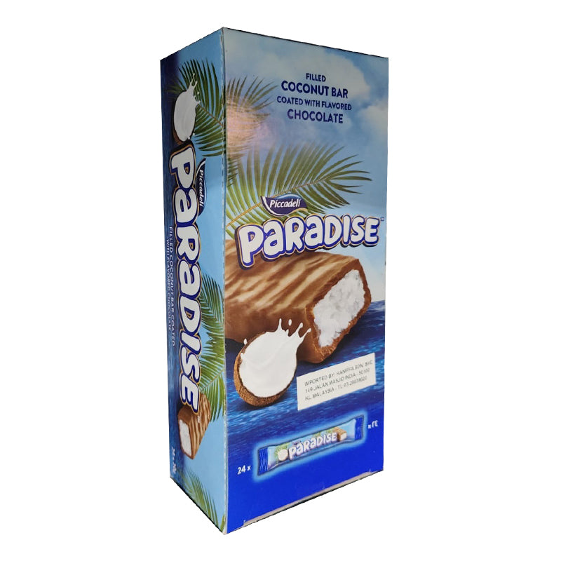 PICCADELI PARADISE COCONUT BAG CHOCO- 24X20GM