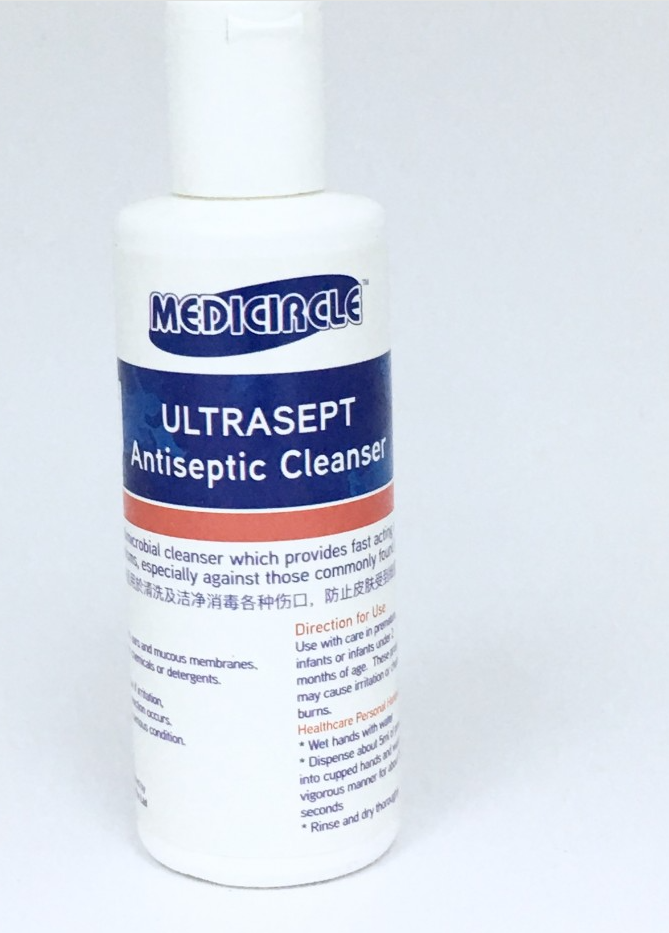 MEDICIRCLE ULTRASEPT ANTISEPTIC CLEANSER 100ML