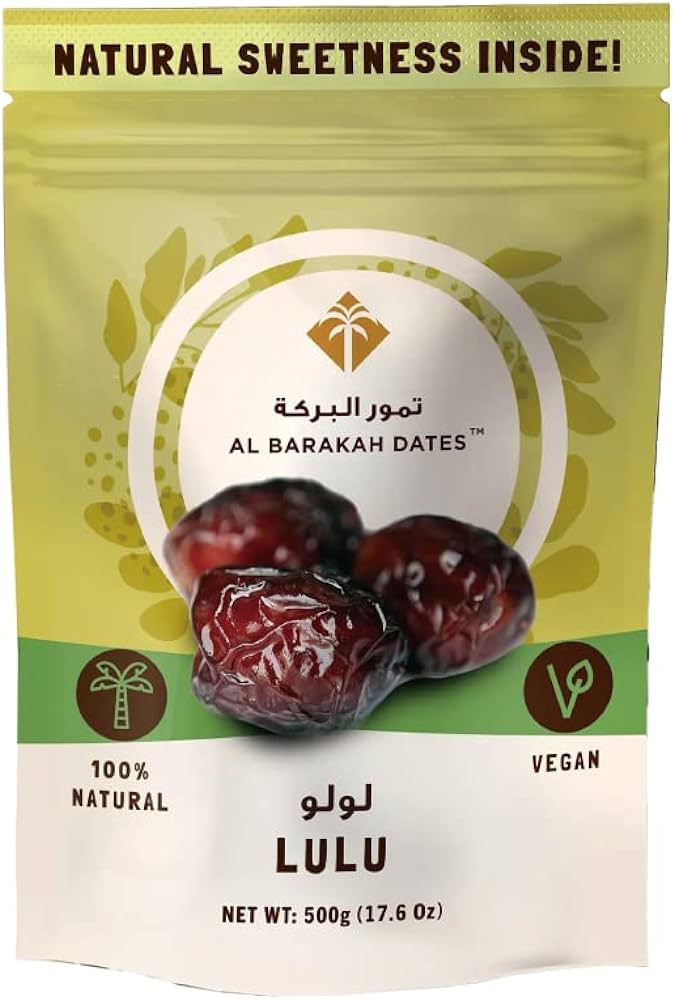 AL BARAKAH DATES 500GM LULU - (STANDUP POUCH)