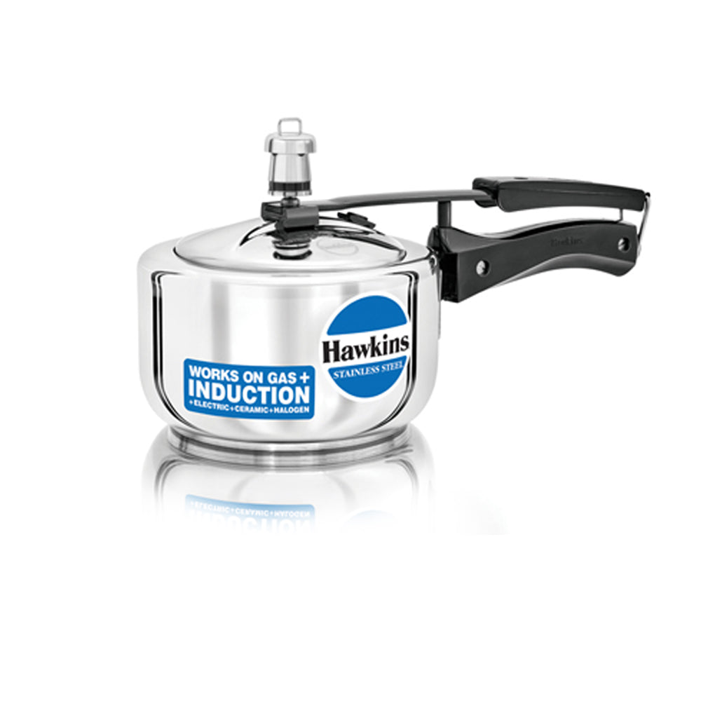 HAWKINS HSS15 STAINLESS STEEL PRESSURE COOKER 1.5LTR