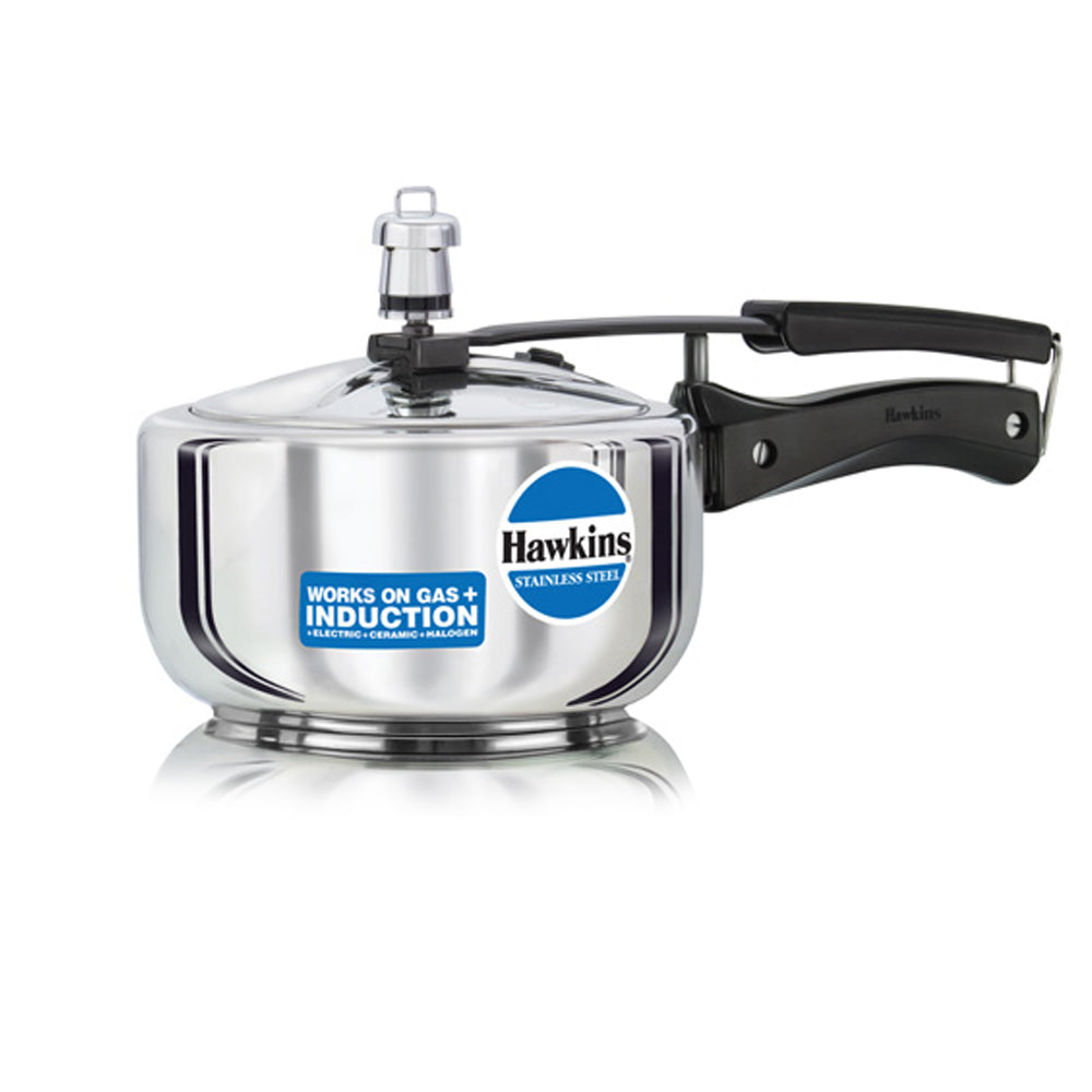 HAWKINS HSS20 STAINLESS STEEL PRESSURE COOKER 2LTR