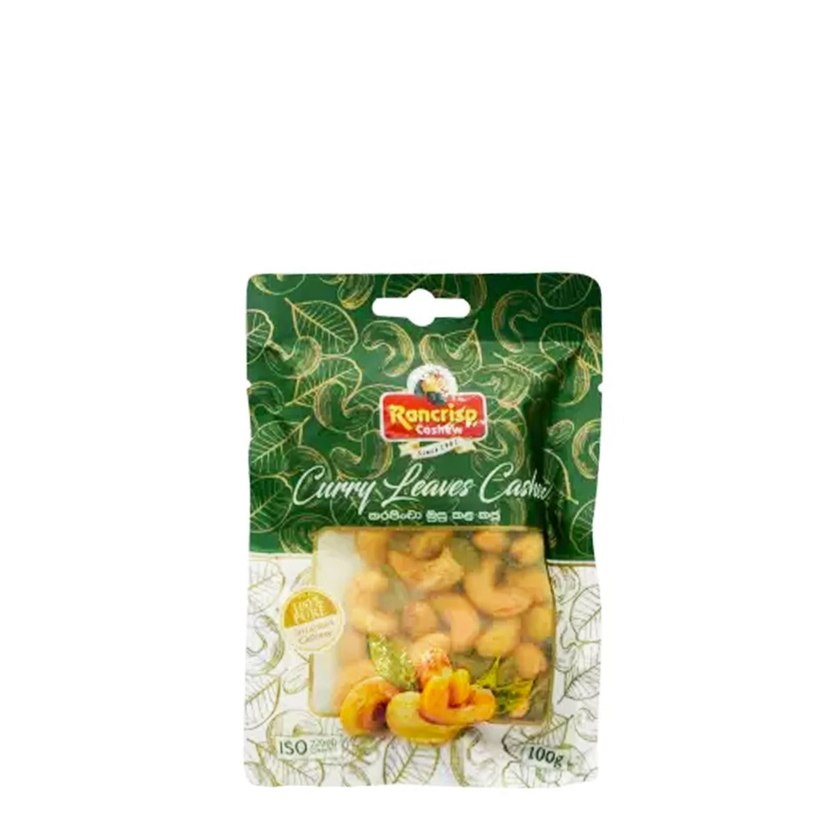 RANCRISP CURRY LEAVES CASHEW NUTS100GM