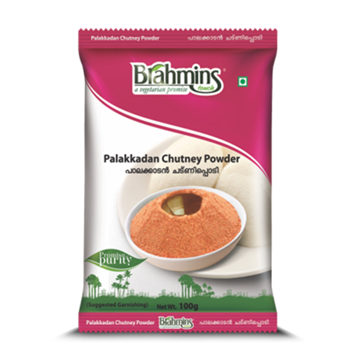 BRAHMINS PALAKKADAN CHUTNEY POWDER 100 GM