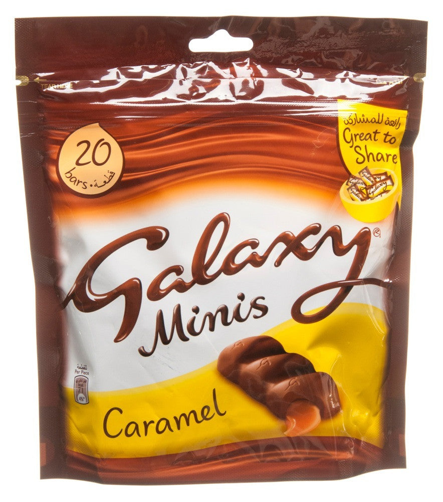 GALAXY MINIS CARAMEL 280 GM