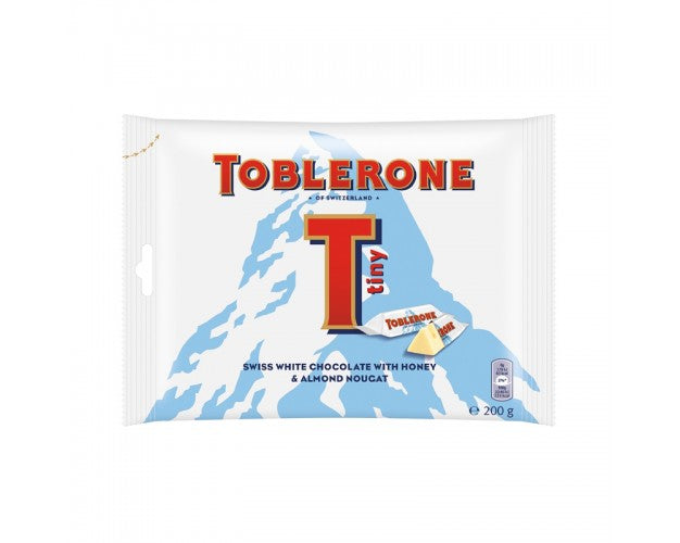 TOBLERONE WHITE MINIS 200 GM