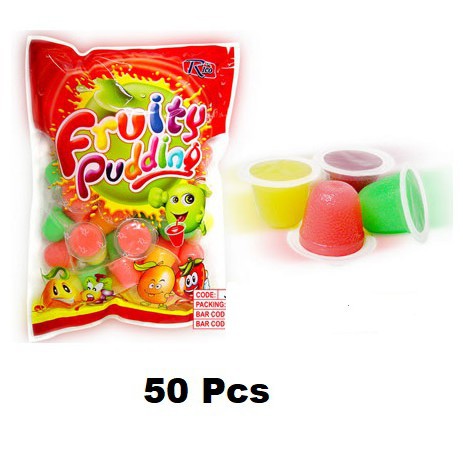 RICO FRUITY PUDDING 15 GM x 50 PCS