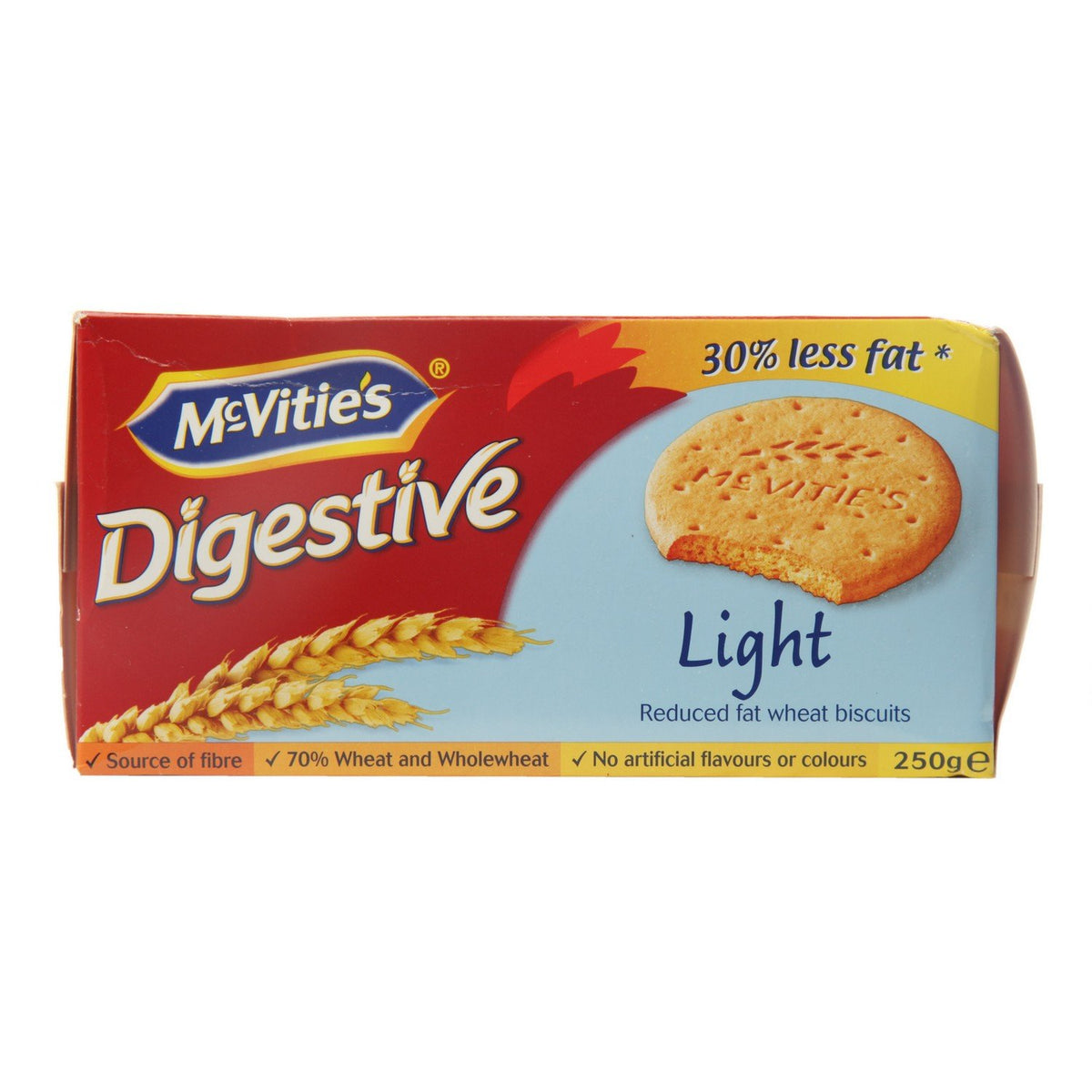 McVITIE'S DIGESTIVE LIGHT 250 GM (CHINA)