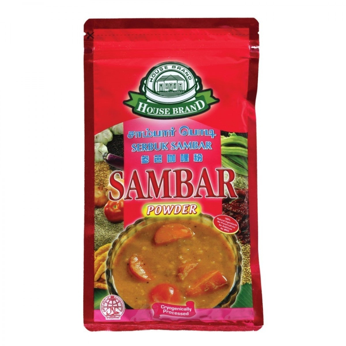 HOUSE BRAND SAMBAR MASALA 125 GM